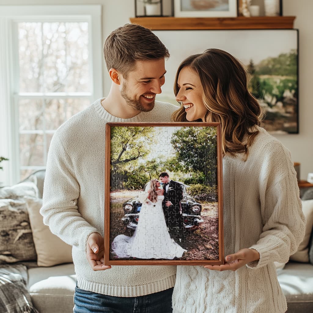 Romantic Gifts for Couples: Custom Photo Puzzles | PhotoGrain Puzzle